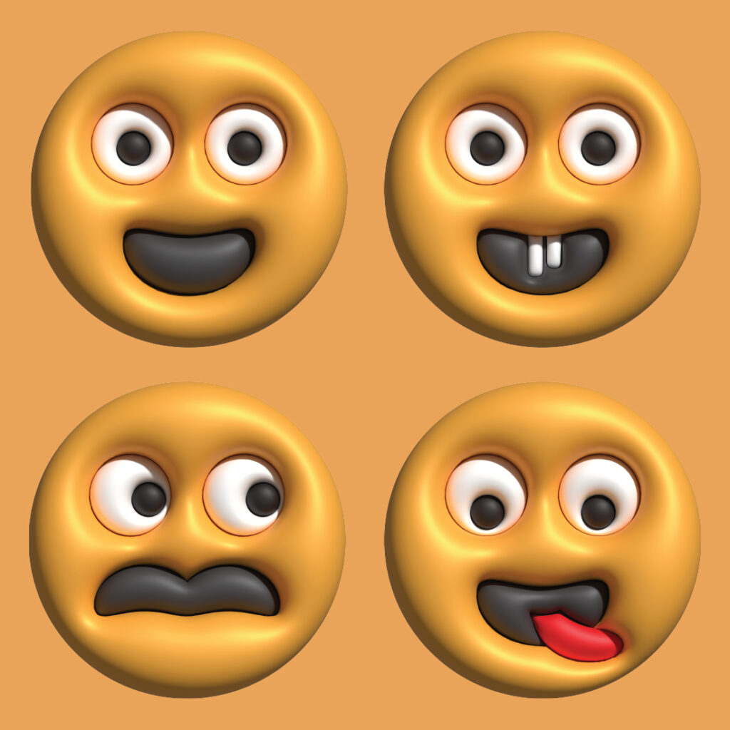 3D Emoticon Bundles - MasterBundles