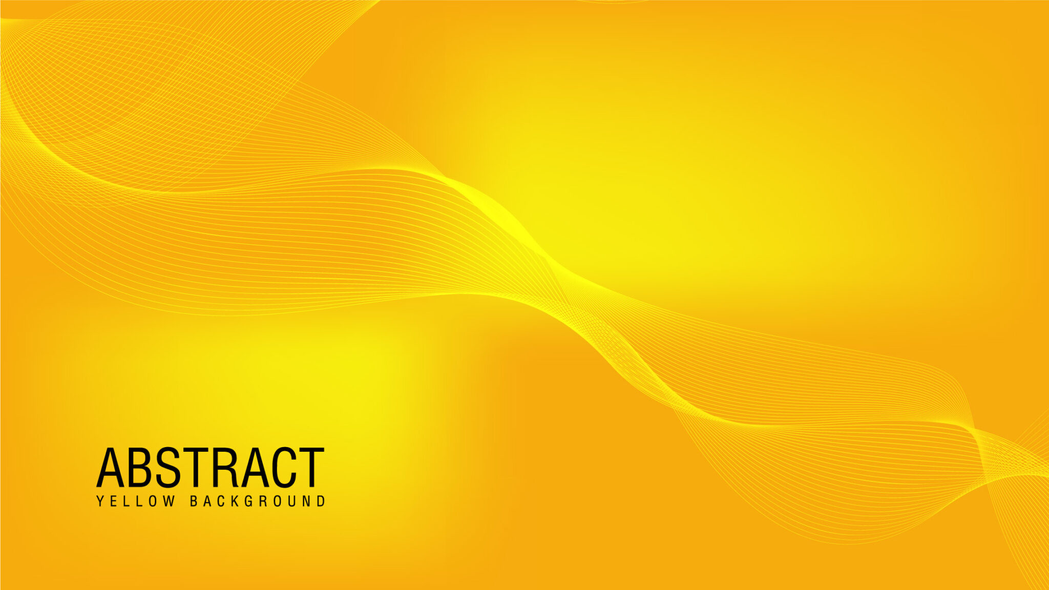 7 Yellow Abstract background design bundle - MasterBundles