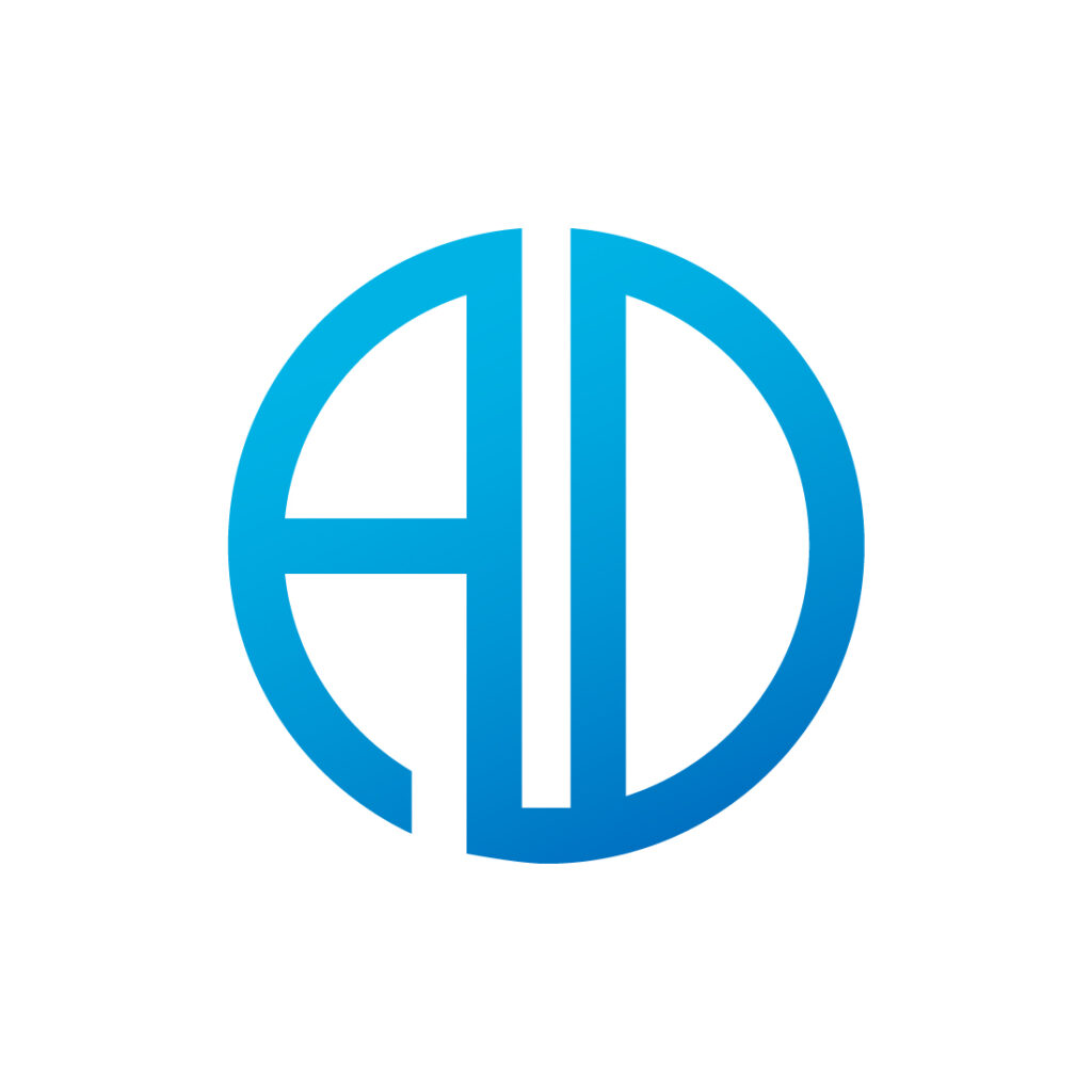 Initial AD Letter logo design, Vector design concept - MasterBundles