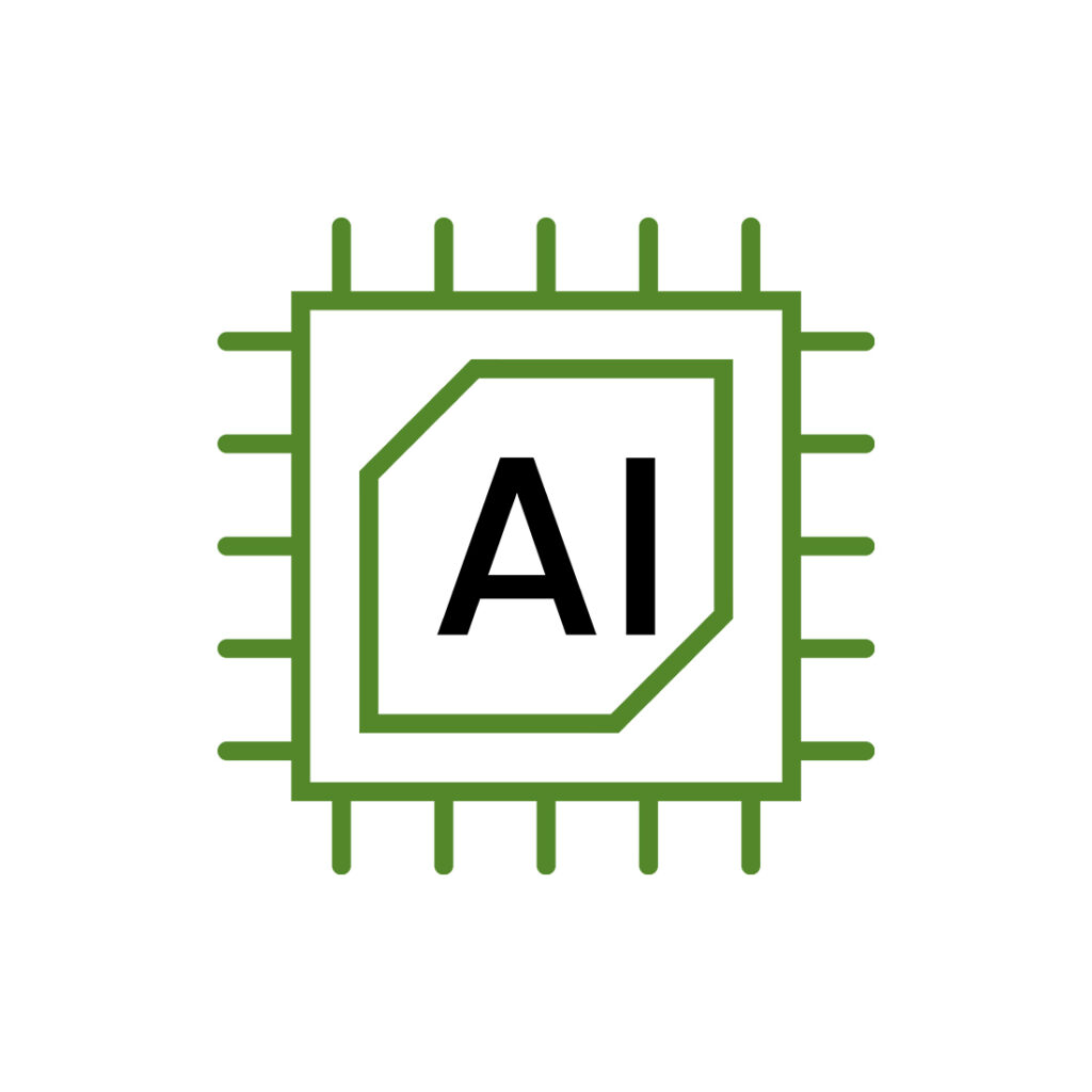 AI Minimal Tech Chip Logo Template - MasterBundles