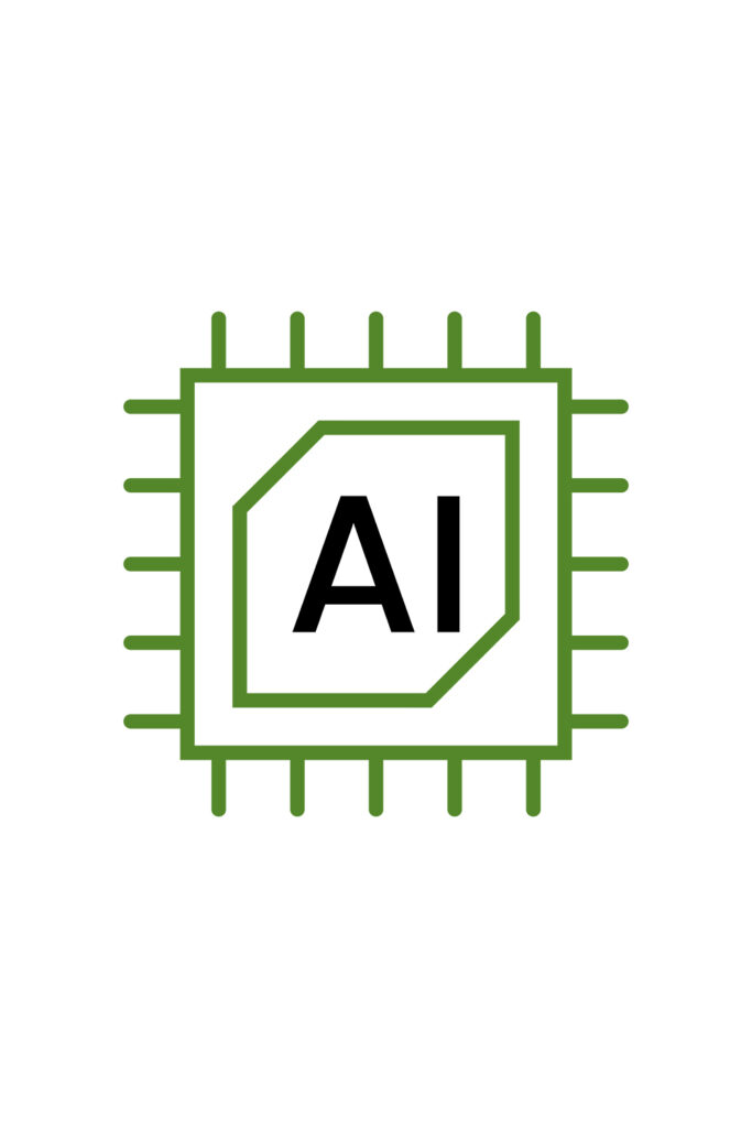 AI Minimal Tech Chip Logo Template - MasterBundles