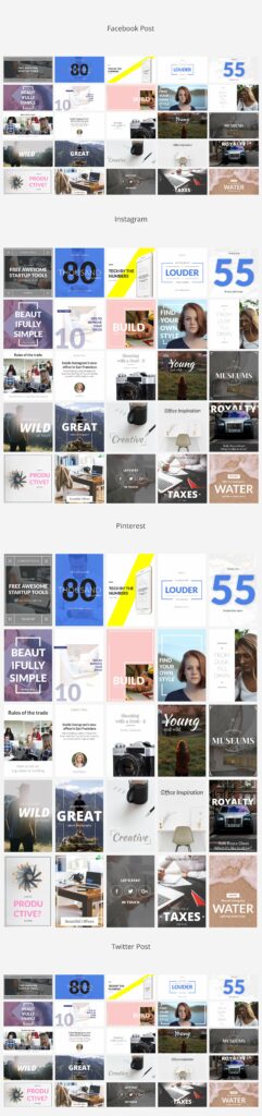 Blog Social Media Banners – MasterBundles