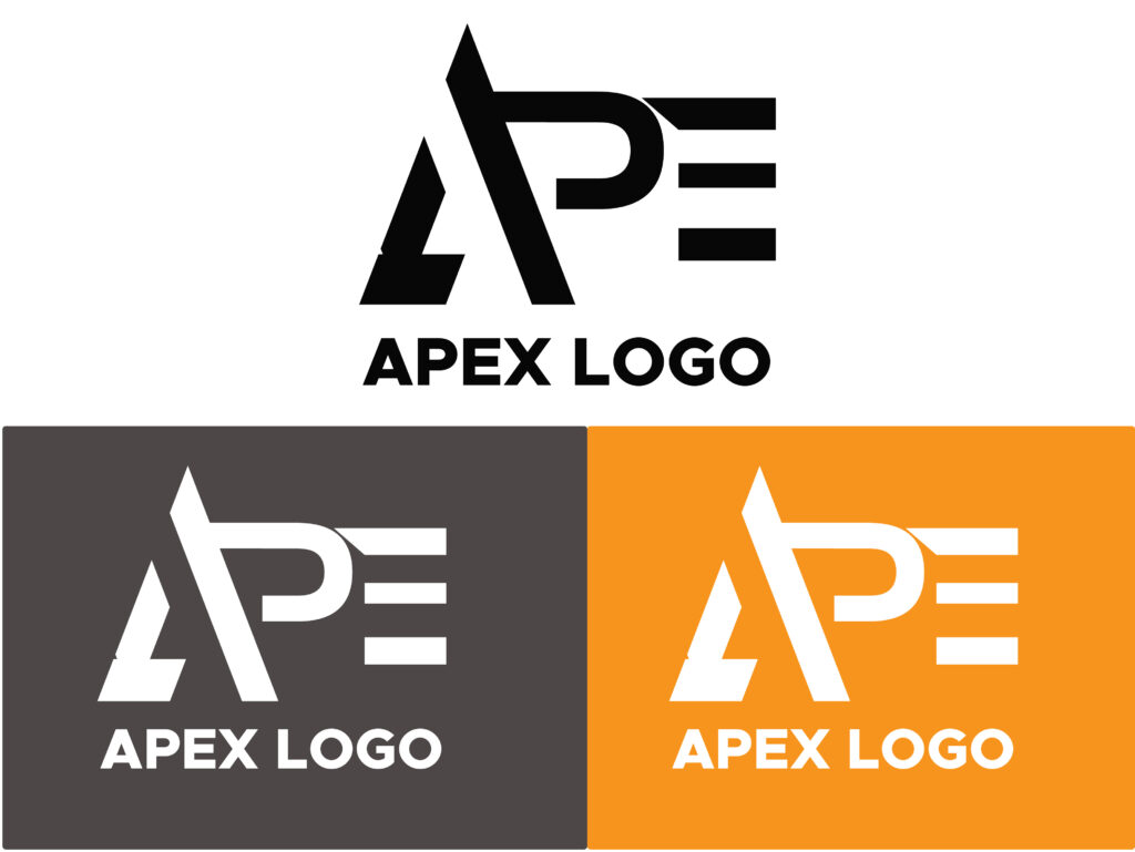 APEX LOGO DESIGN CUSTOM LOGO FOR BUSINESS LETTER LOGO - MasterBundles