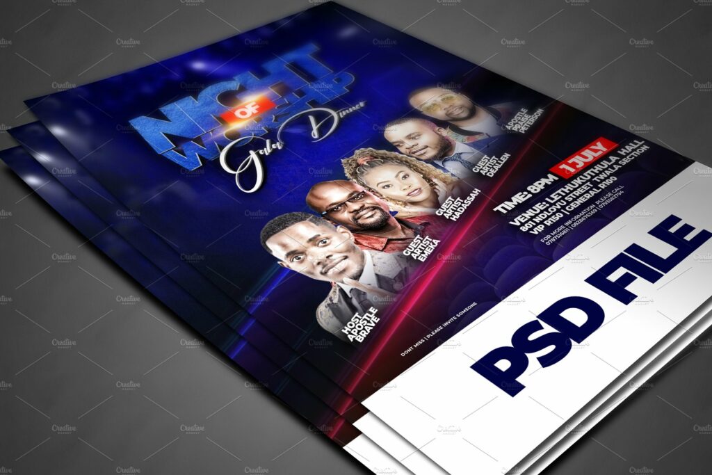 Church Flyer templates Bundle – MasterBundles