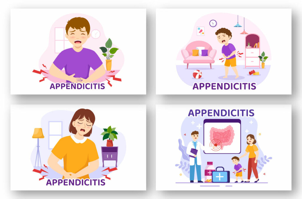 12 Appendicitis Inflammation Illustration - MasterBundles