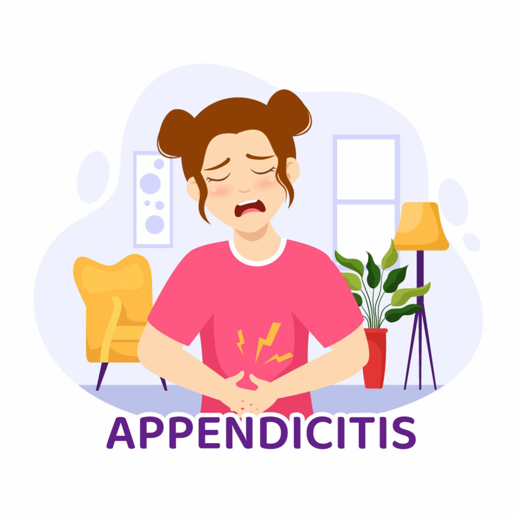 12 Appendicitis Inflammation Illustration - MasterBundles