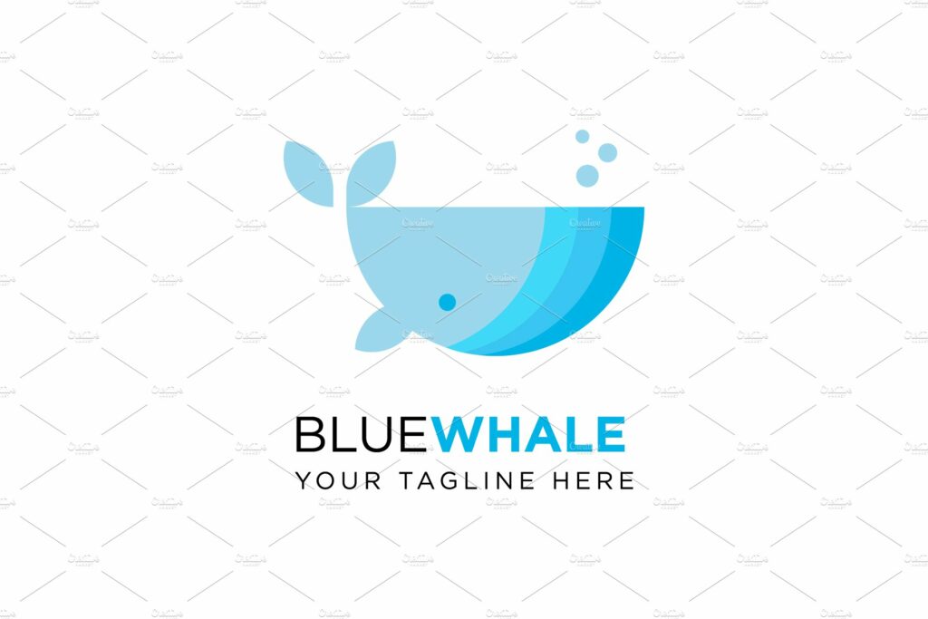 Blue Whale Logo – MasterBundles