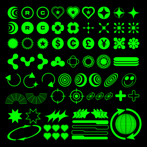 Y2K SHAPE VECTOR PACK VOL. 2 - MasterBundles