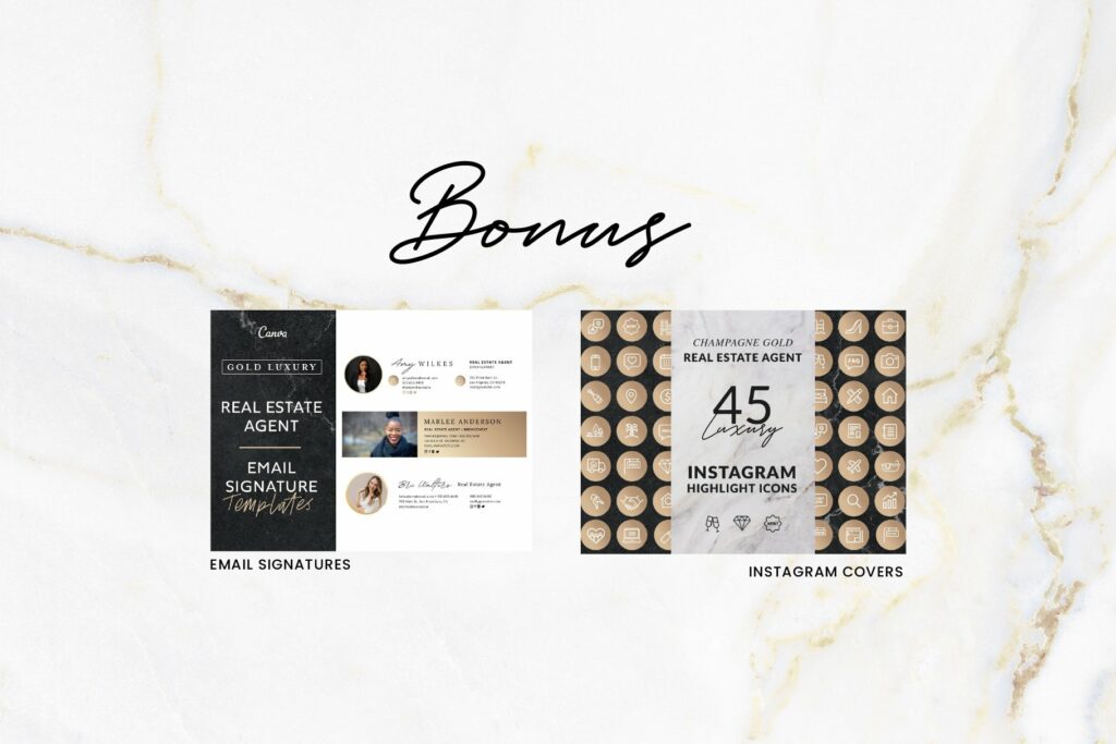Realtor Template Bundle | Canva – MasterBundles