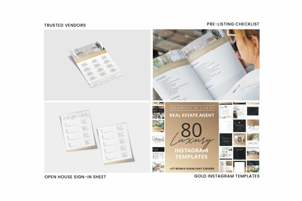 Realtor Template Bundle | Canva – MasterBundles