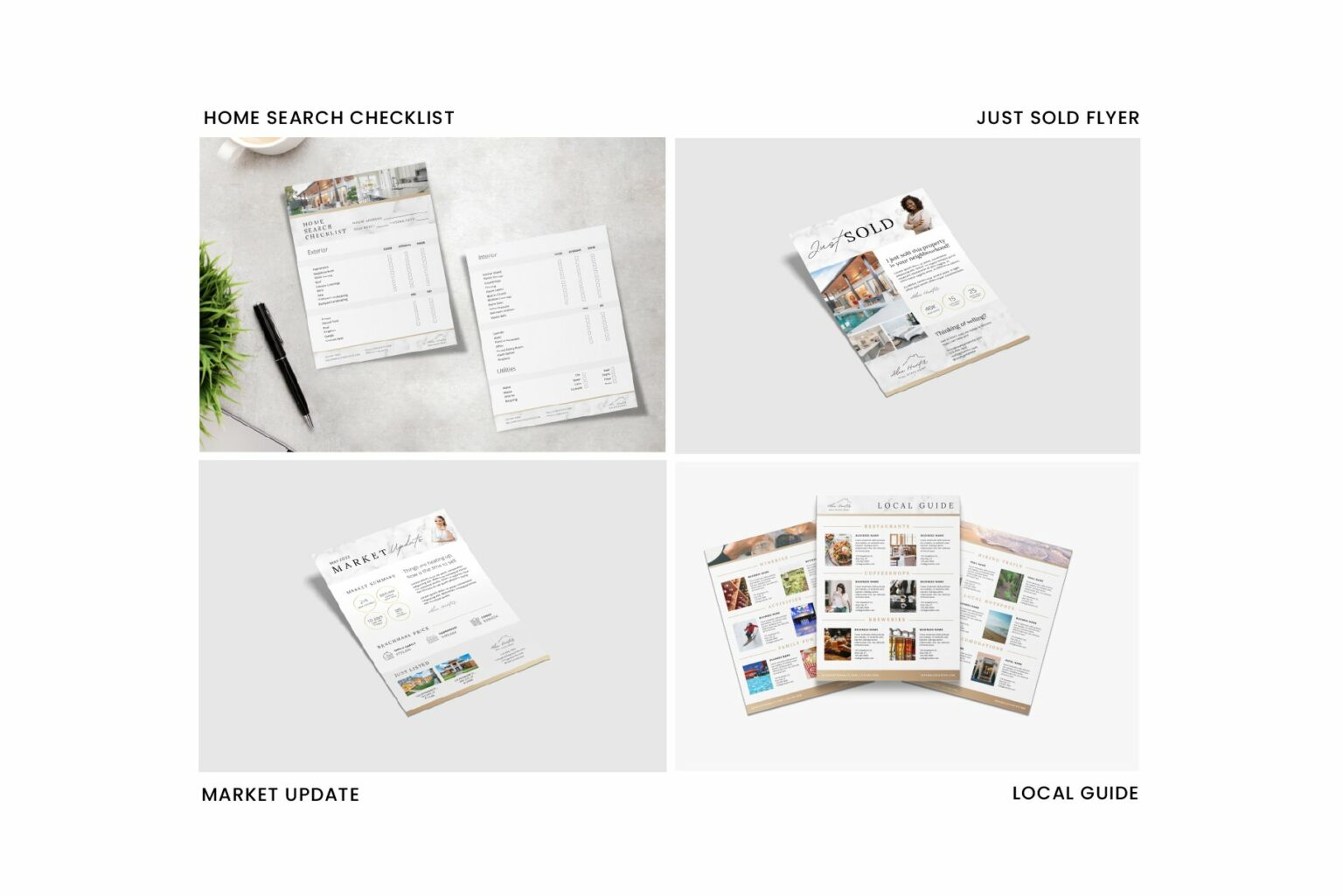Realtor Template Bundle | Canva – MasterBundles