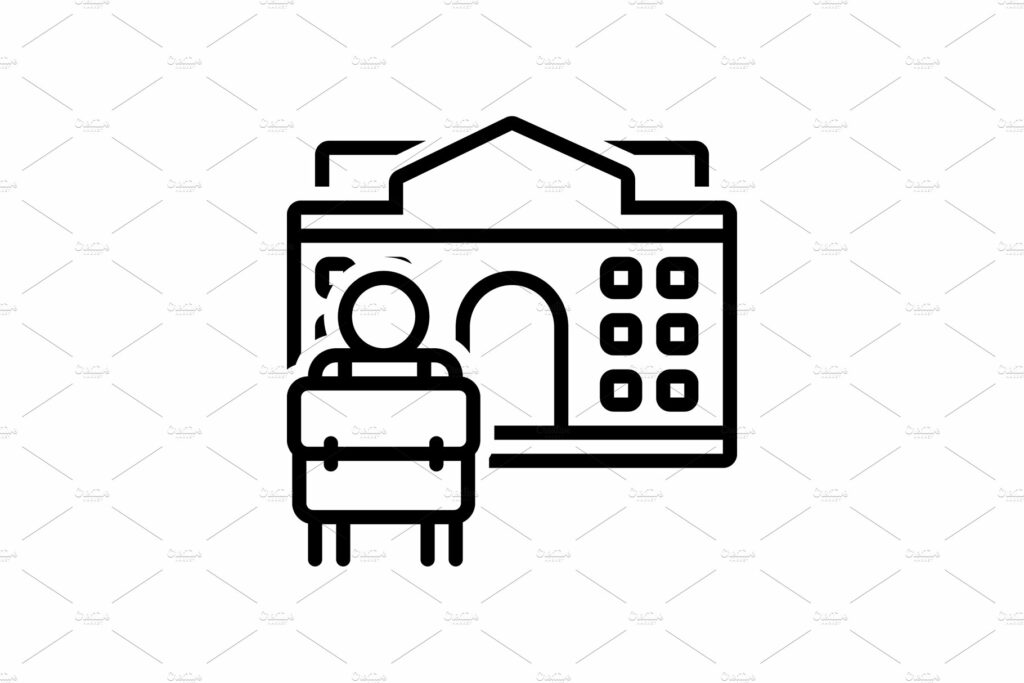 Back to school icon – MasterBundles