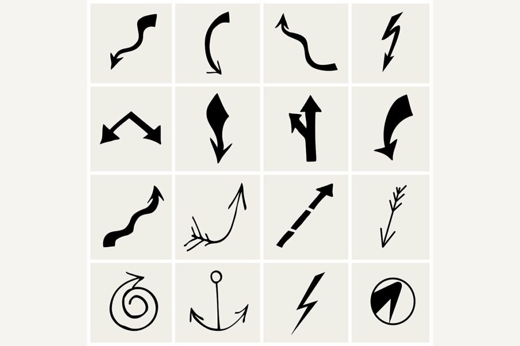 Set of arrows – MasterBundles