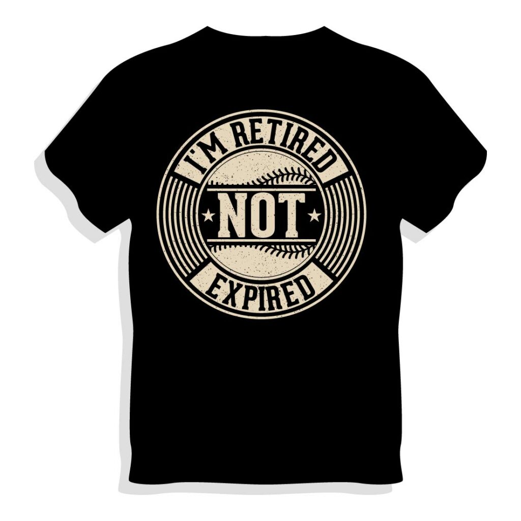 T-shirt with Baseball Design - MasterBundles