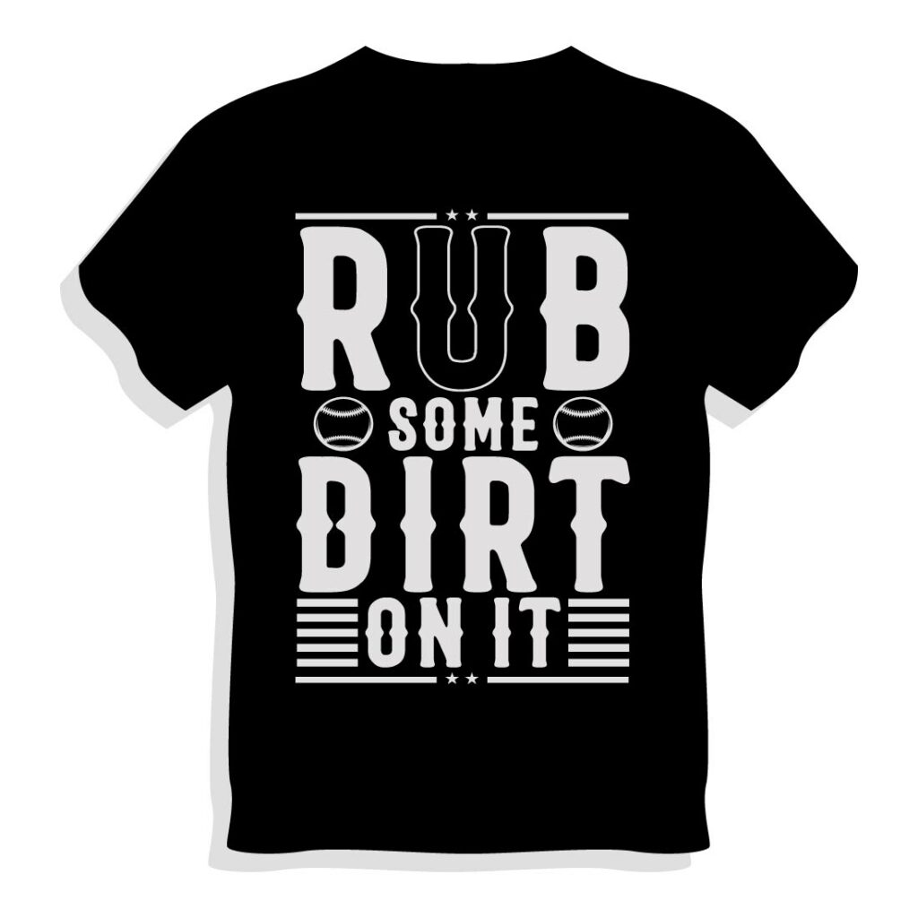 Baseball T-shirt Template - MasterBundles