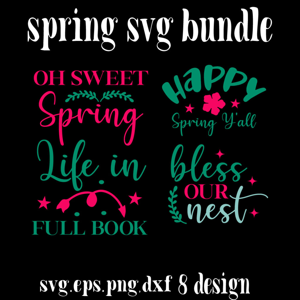spring svg bundle - MasterBundles