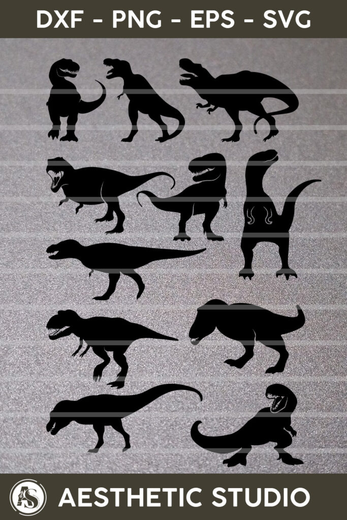 T-rex Bundle, T-rex SVG, T-rex, Dinosaur Svg, Animal Svg, T-rex ...
