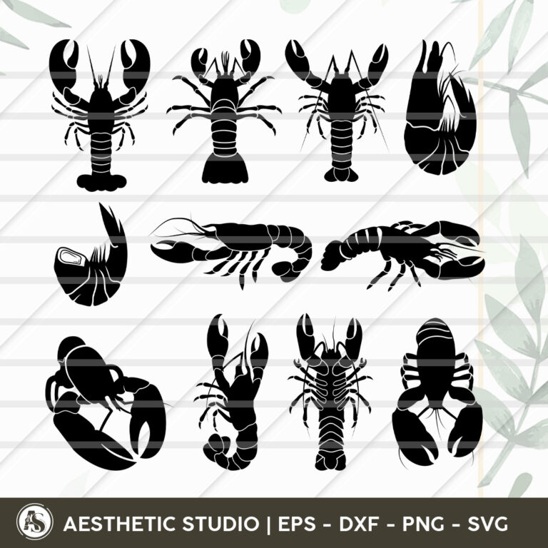 Lobster SVG, Seafood Svg, Lobster Bundle Svg, Food Svg, Seafood Sea ...