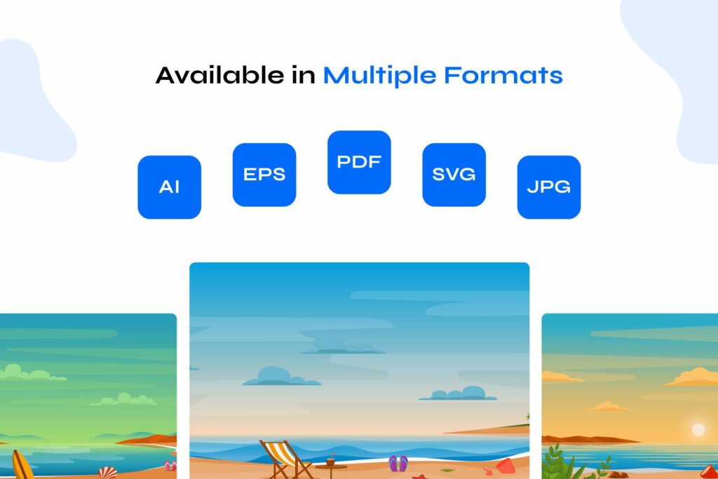 25 Sea and Beach Backgrounds – MasterBundles