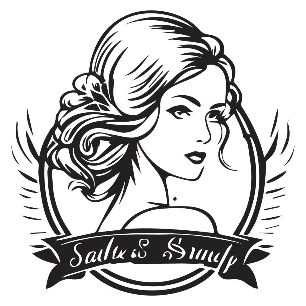 4 Minimal clean Beauty logo - MasterBundles