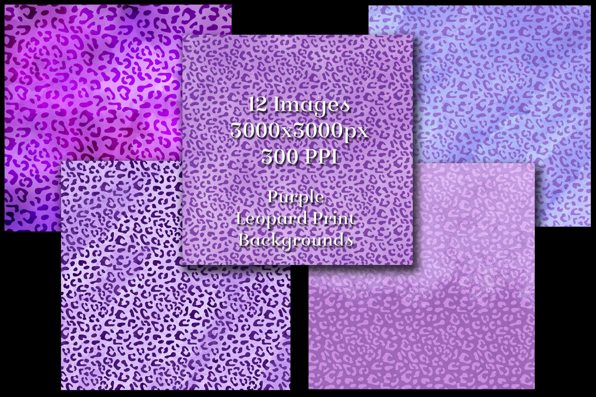 Purple Leopard Print Backgrounds – MasterBundles