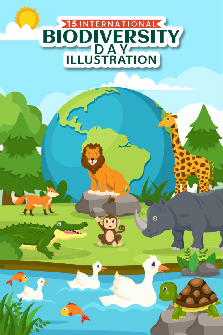 15 World Biodiversity Day Illustration - MasterBundles