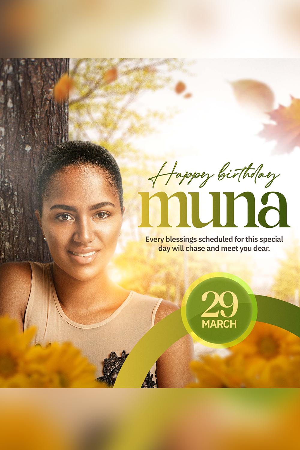 Birthday Design Template MasterBundles