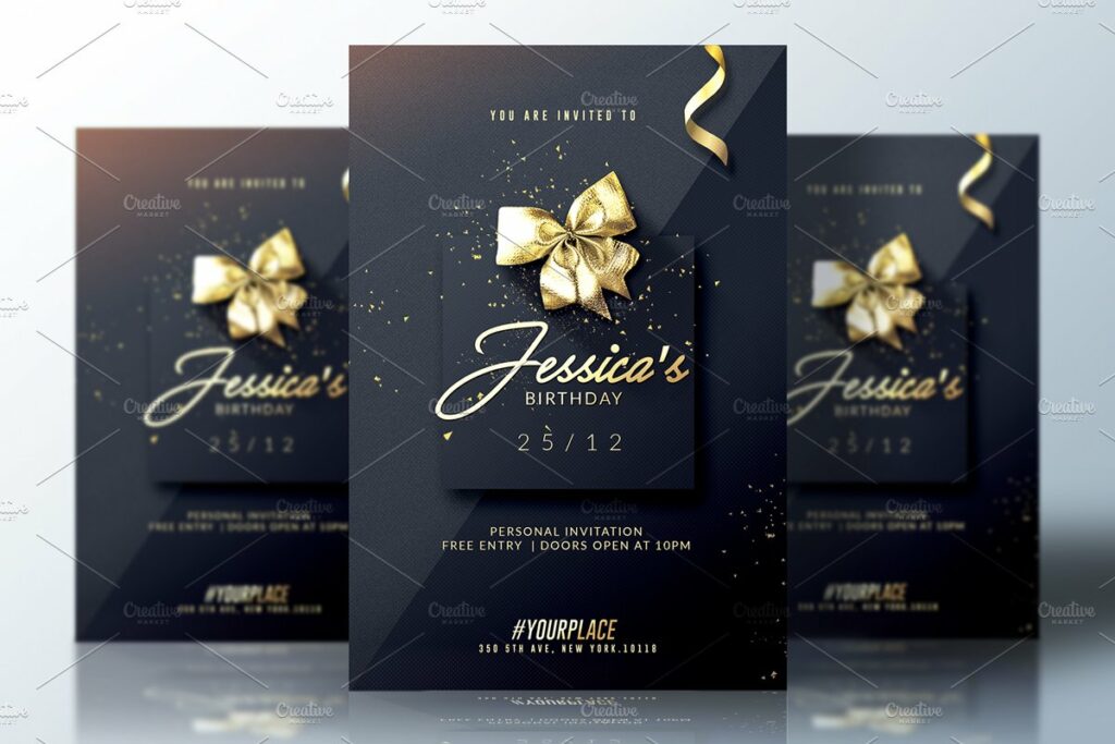 Birthday Flyer Invitation – MasterBundles