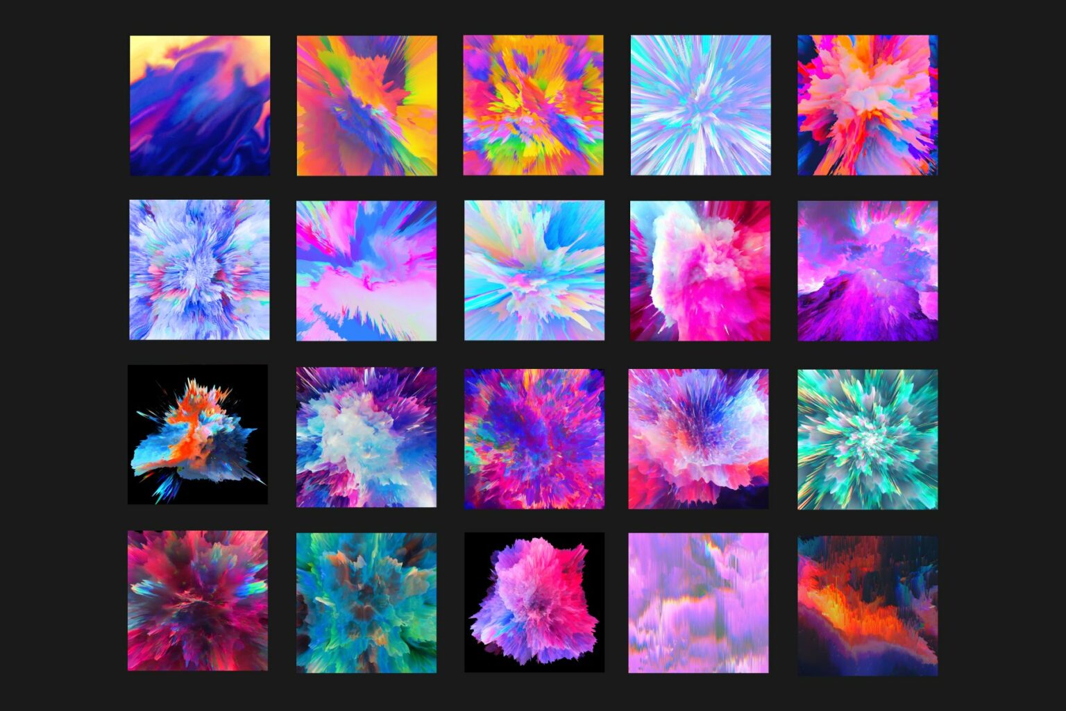 Color Explosion Textures – MasterBundles