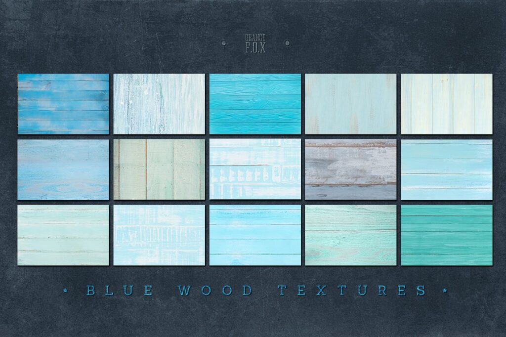 46 Blue wood textures – MasterBundles