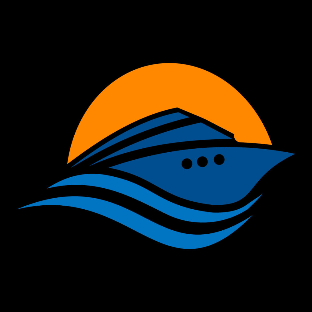 Creative Boat vector logo design - MasterBundles