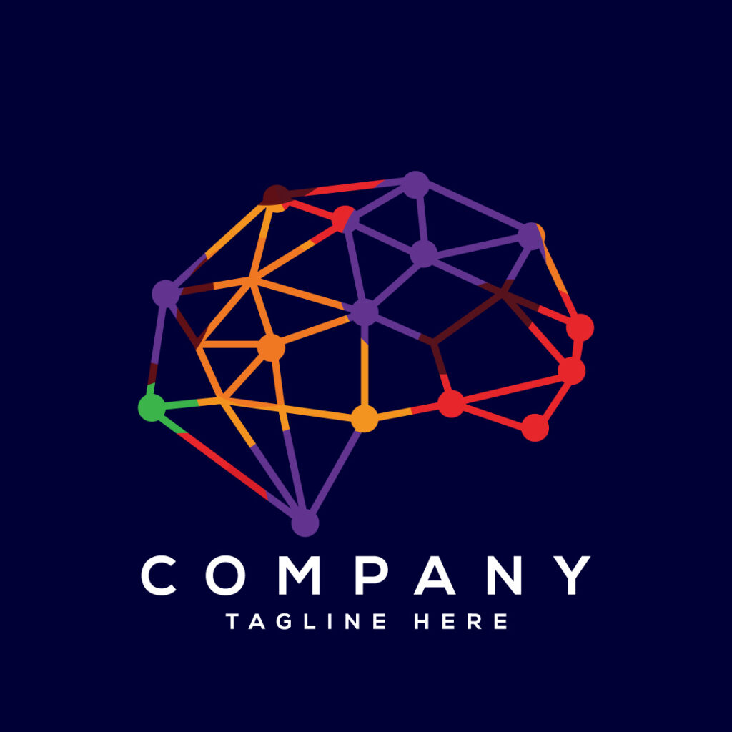 Human Brain Logo Design Template - MasterBundles