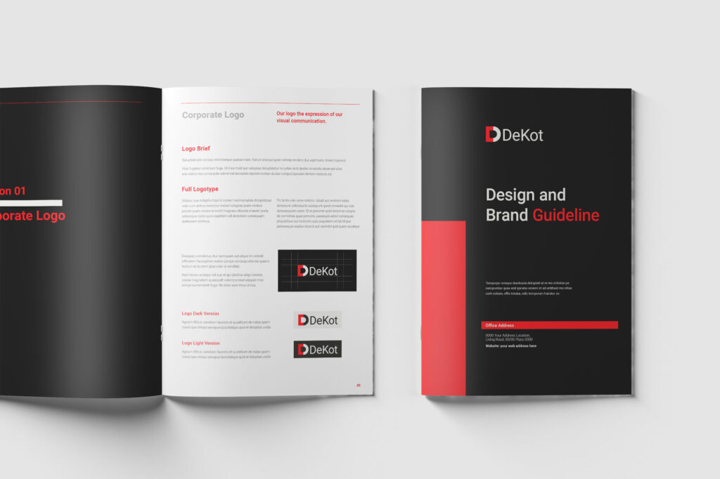 Brand Manual & Design Guidelines - MasterBundles