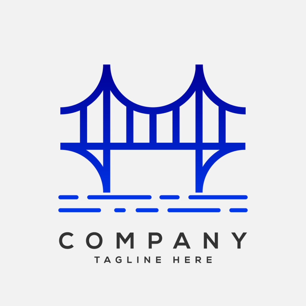 Bridge logo sign symbol vector illustration – MasterBundles