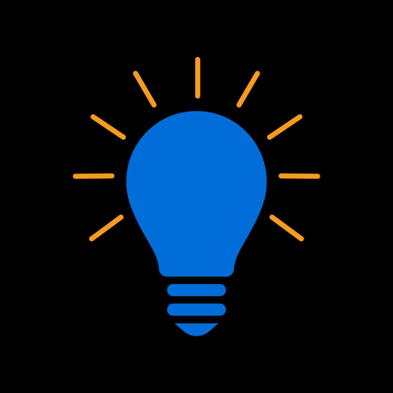 Light Bulb logo design Concept - MasterBundles