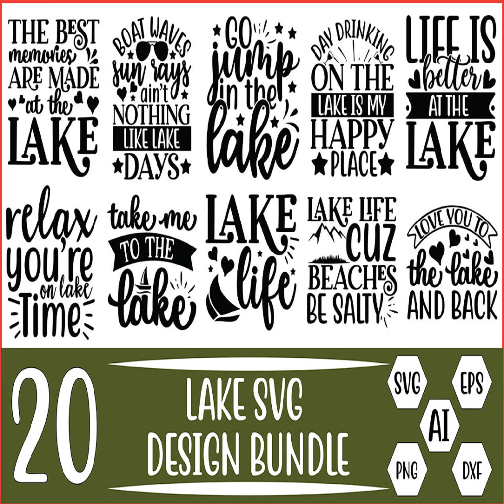 Lake Svg,Lake Quotes Svg,Lake Sayings Svg ,Funny Lake Svg,Fishing Svg ...