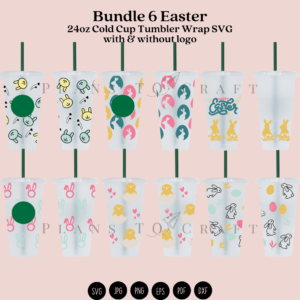 Happy Easter Pattern Easter Gift Tag – MasterBundles