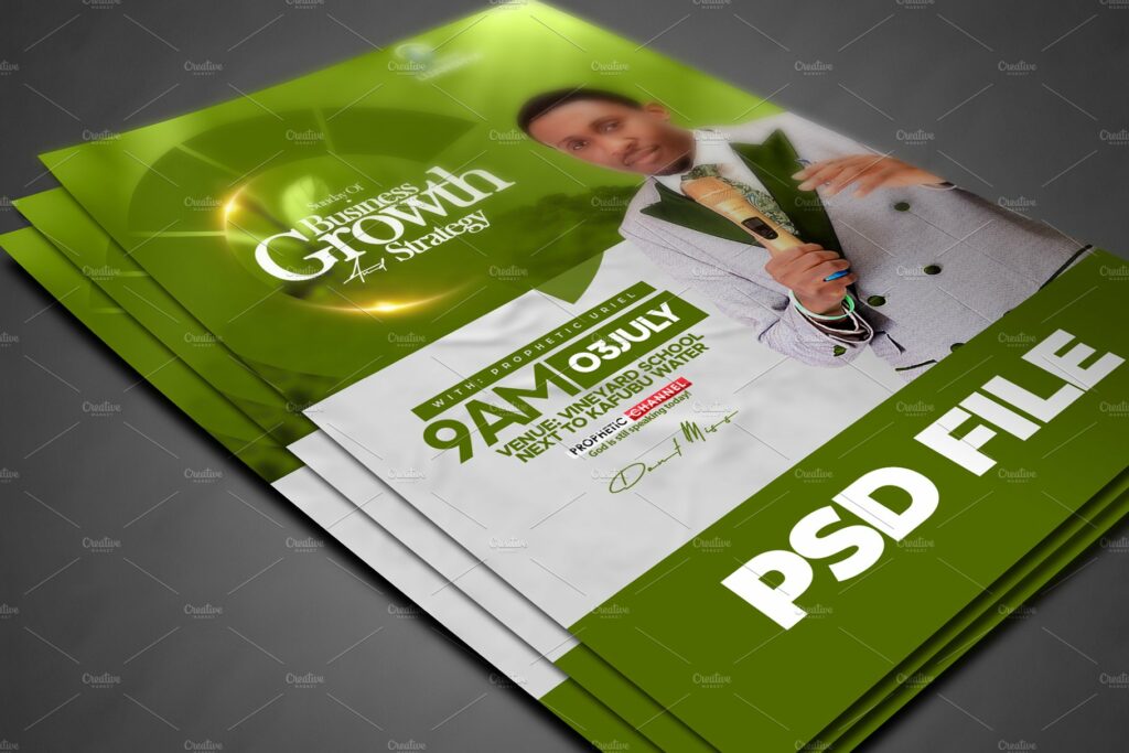 Church Flyer templates Bundle – MasterBundles