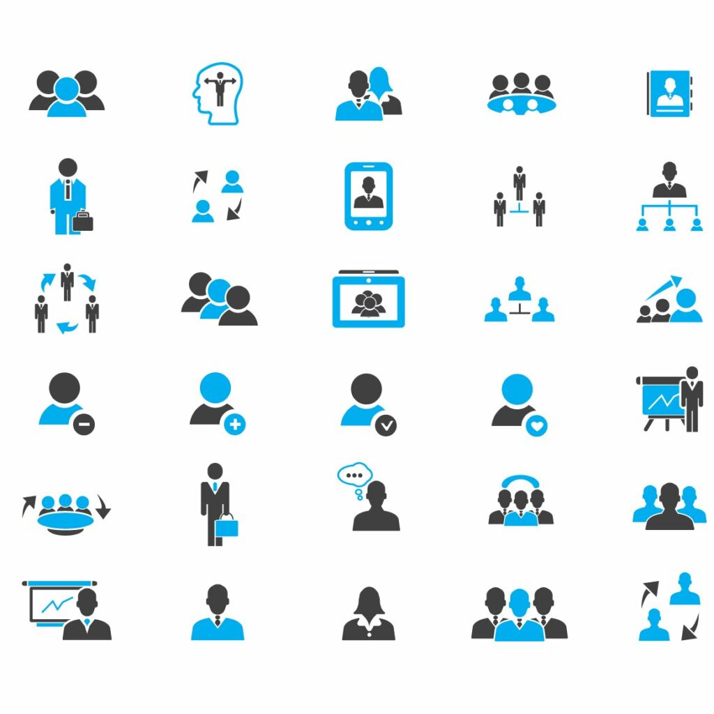 30 business people icons – MasterBundles
