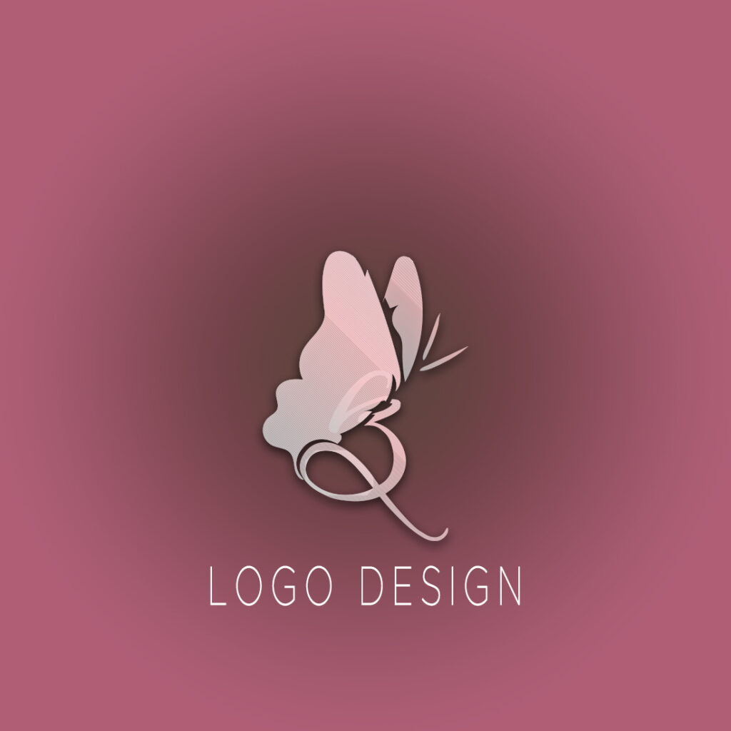 ROYAL BUTTERFLY LOGO DESIGN LUXERY LOGO vector - MasterBundles