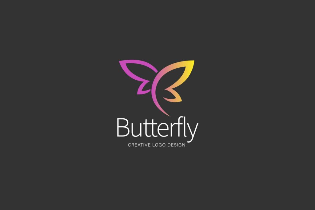 Butterfly logo – MasterBundles