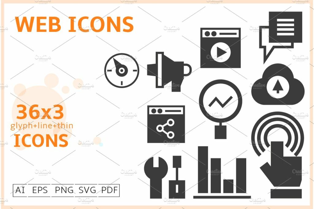 Web UI Icons Set – MasterBundles