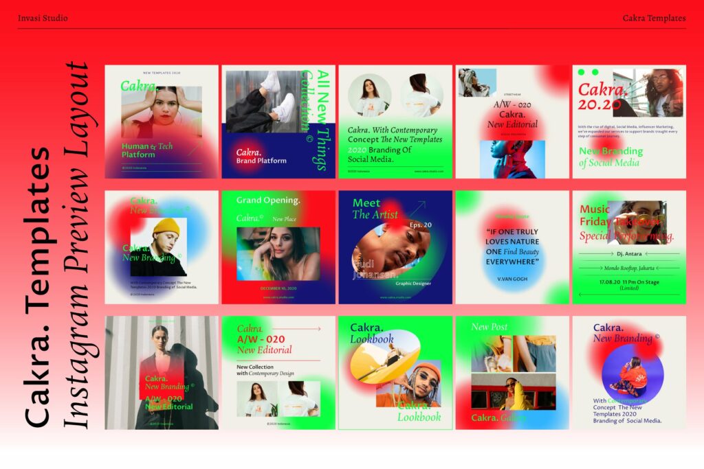 CAKRA - Social Media Kit Templates – MasterBundles