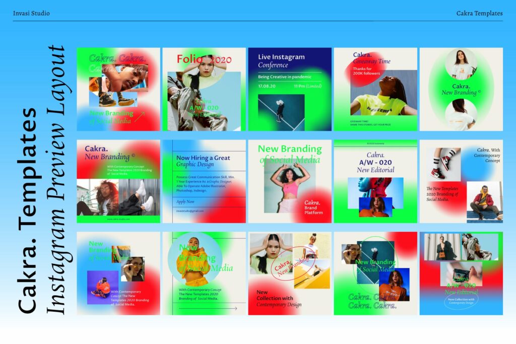 CAKRA - Social Media Kit Templates – MasterBundles