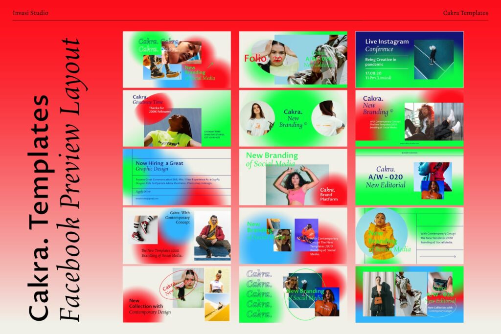 CAKRA - Social Media Kit Templates – MasterBundles