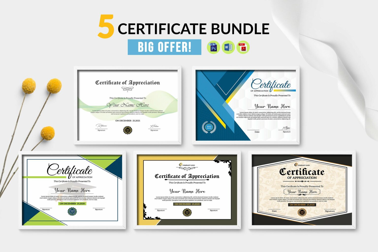 Certificate Template – MasterBundles