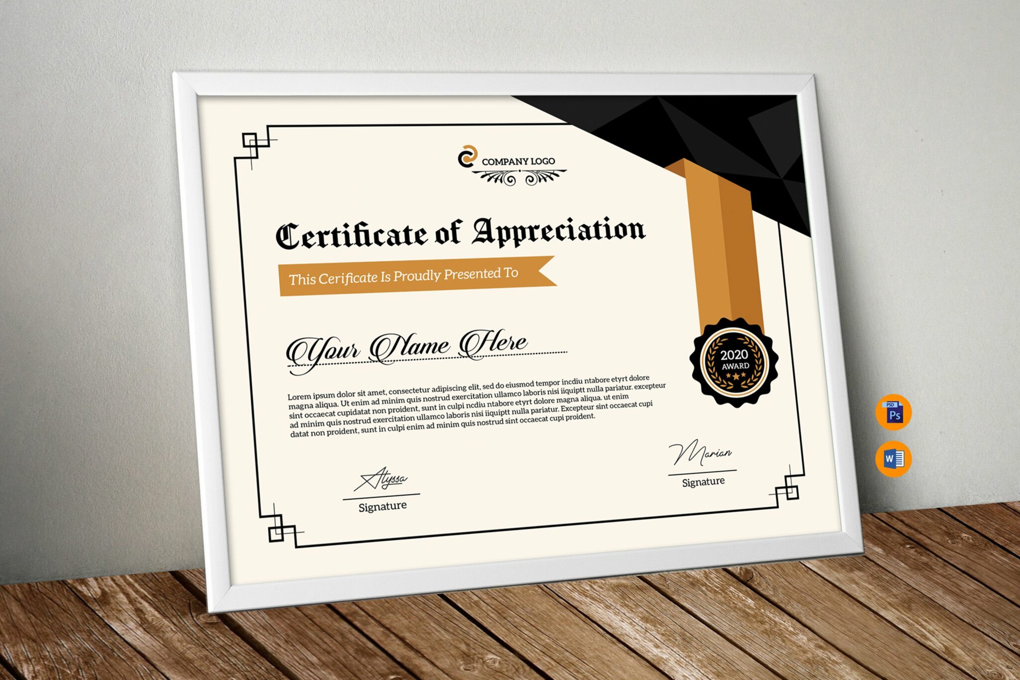 Certificate Template – MasterBundles