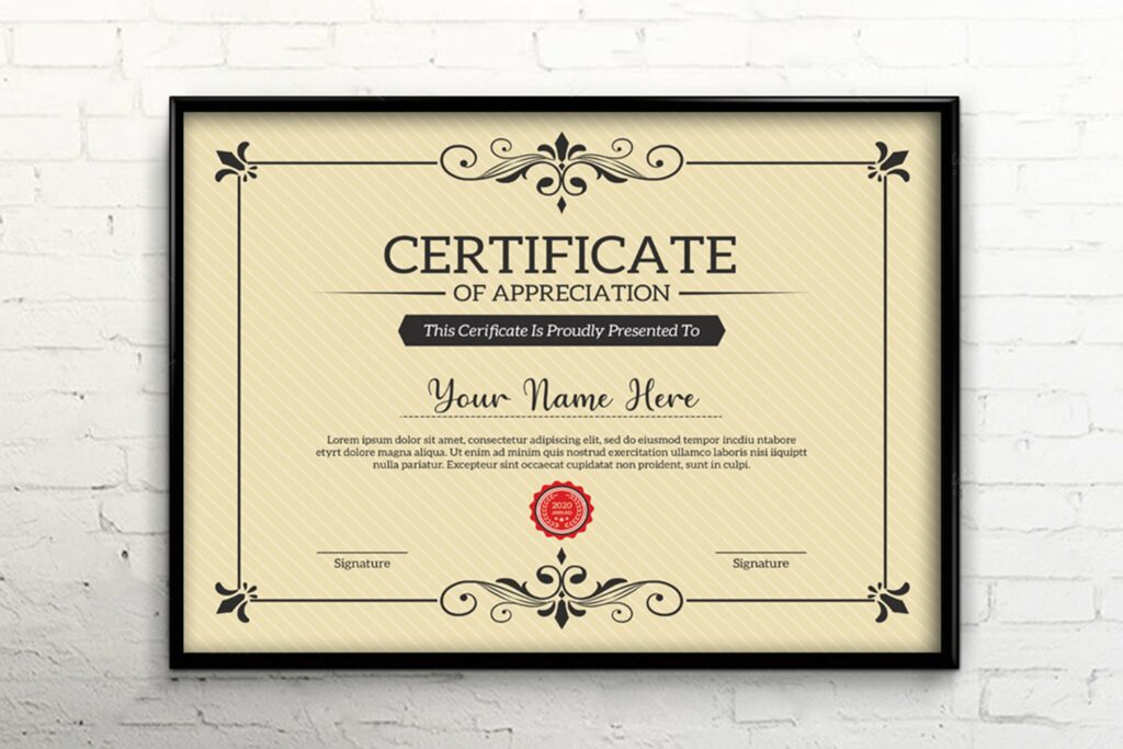 Certificate Template – MasterBundles