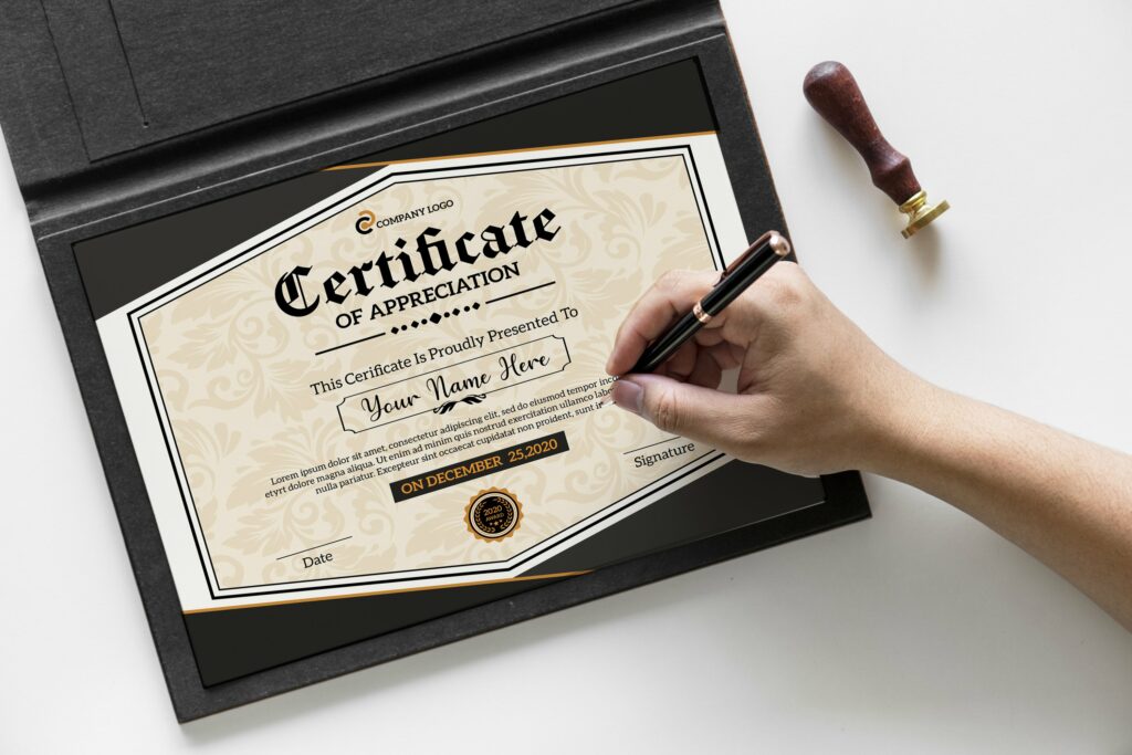Certificate Template – MasterBundles