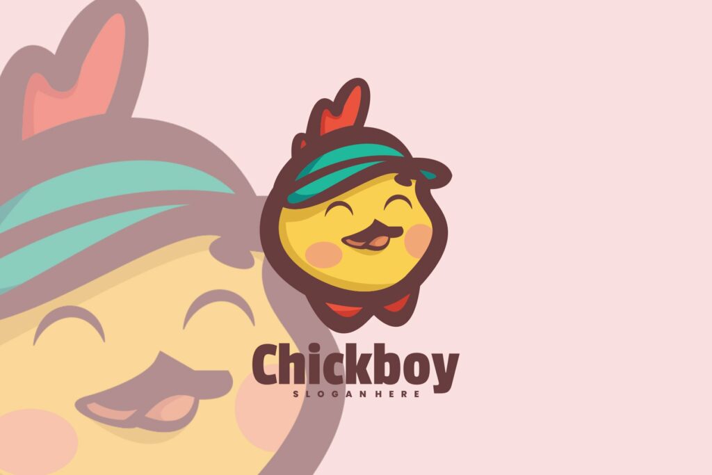Chickboy Logo Vector – MasterBundles